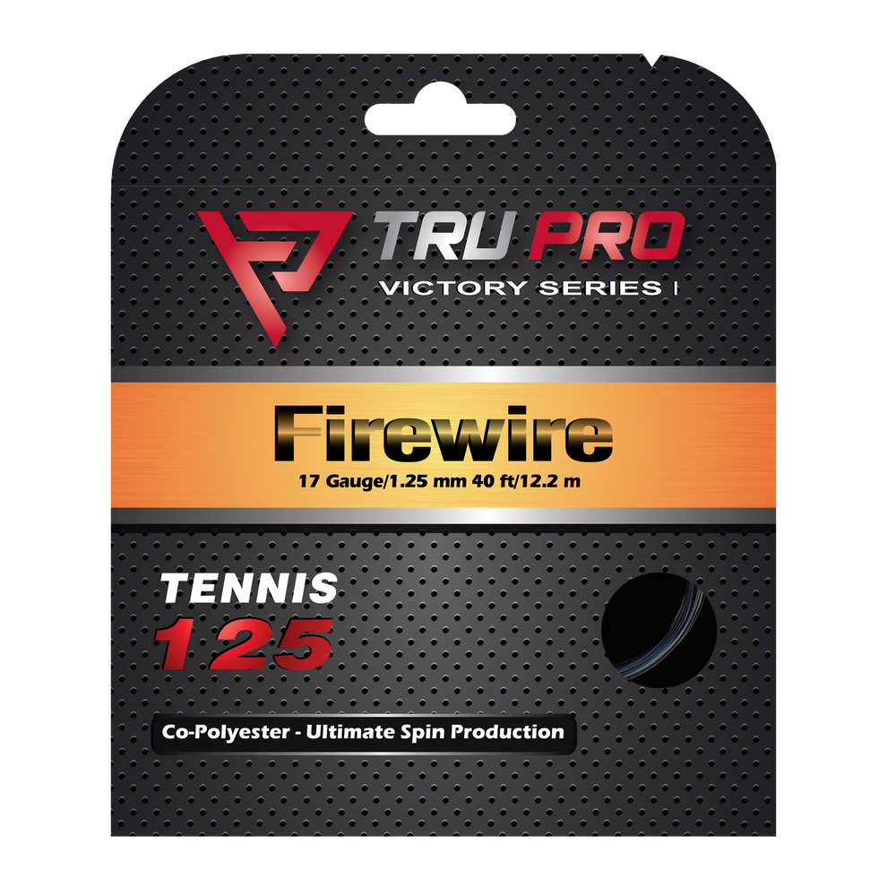 TRU PRO T1 Firewire Set | Spin Extremo Polyester 1.25 mm – CENTER COURT