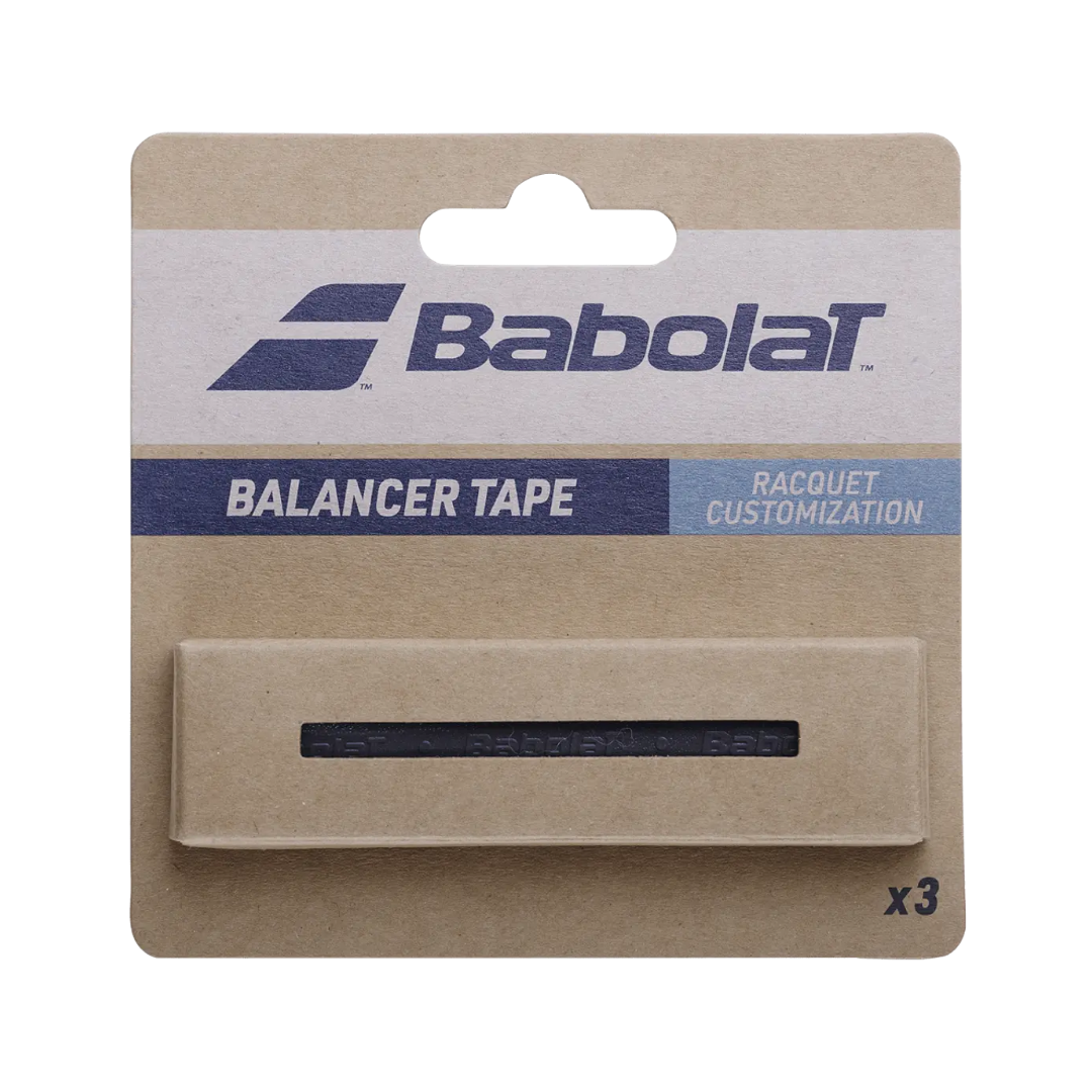 Balancer Babolat Tape 3x3 Negro – Ajuste de balance y peso – CENTER COURT